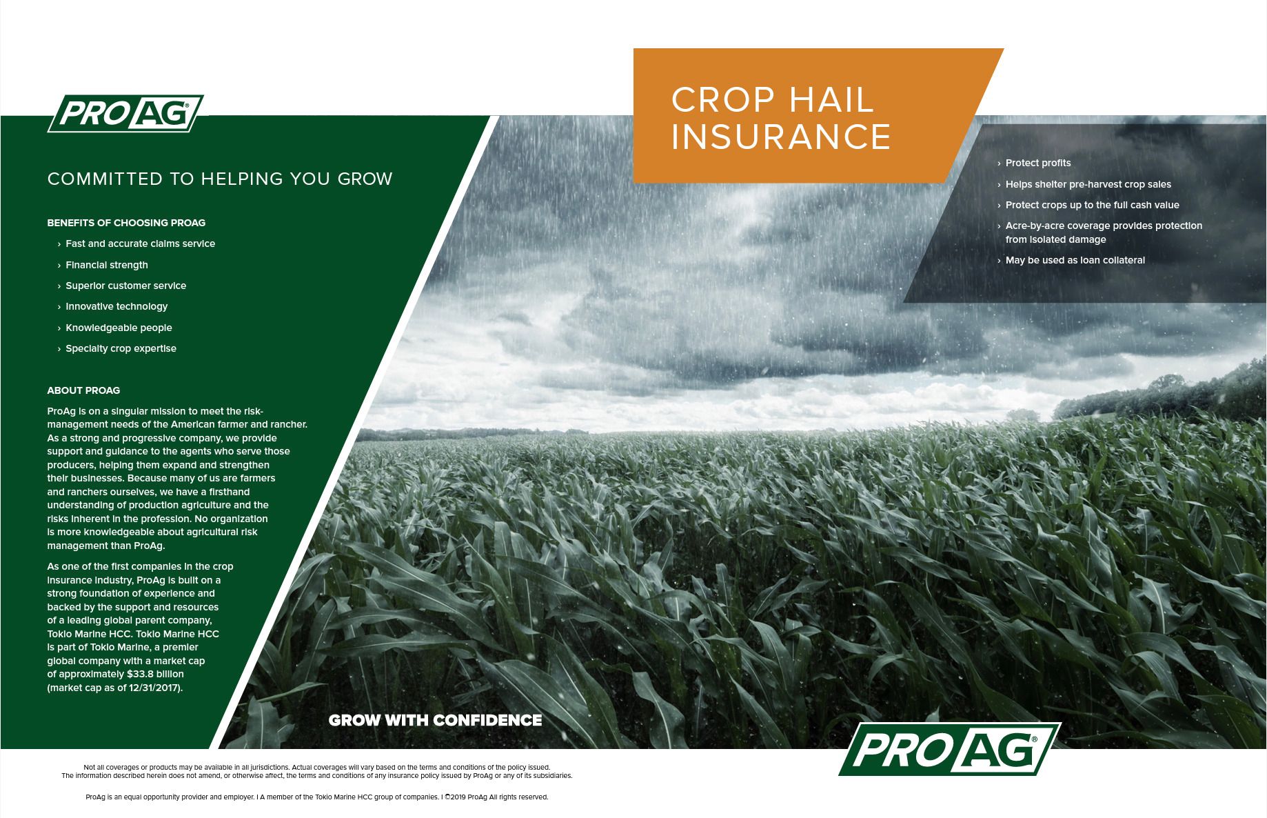 Crop Hail Insurance - ProAg