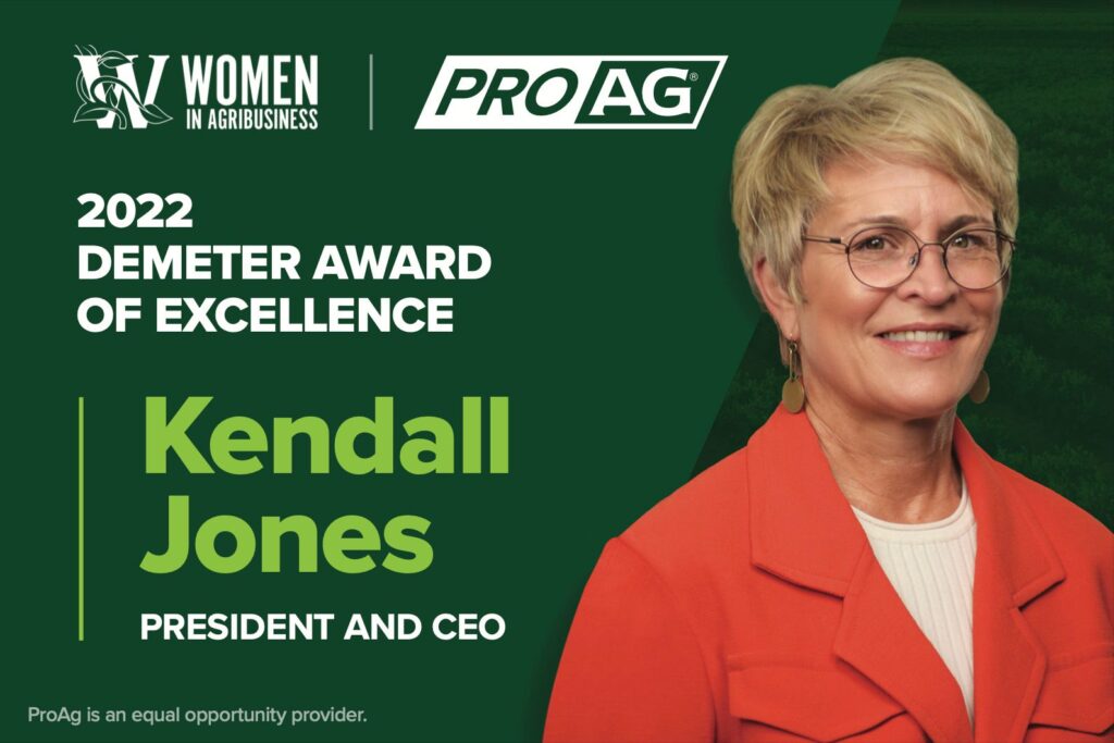 Women in Agribusiness: ProAg CEO wins Demeter Award of Excellence