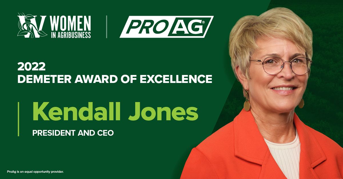 Women in Agribusiness: ProAg CEO wins Demeter Award of Excellence