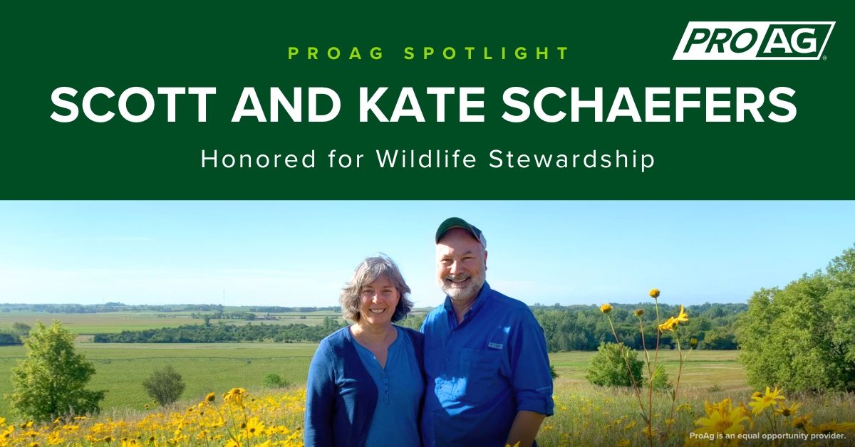 Scott and Kate Schaefers honored for wildlife stewardship - ProAg