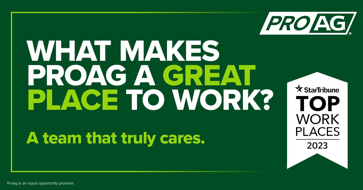 ProAg Awarded Minnesota Top Workplace Recognition by Star Tribune- ProAg