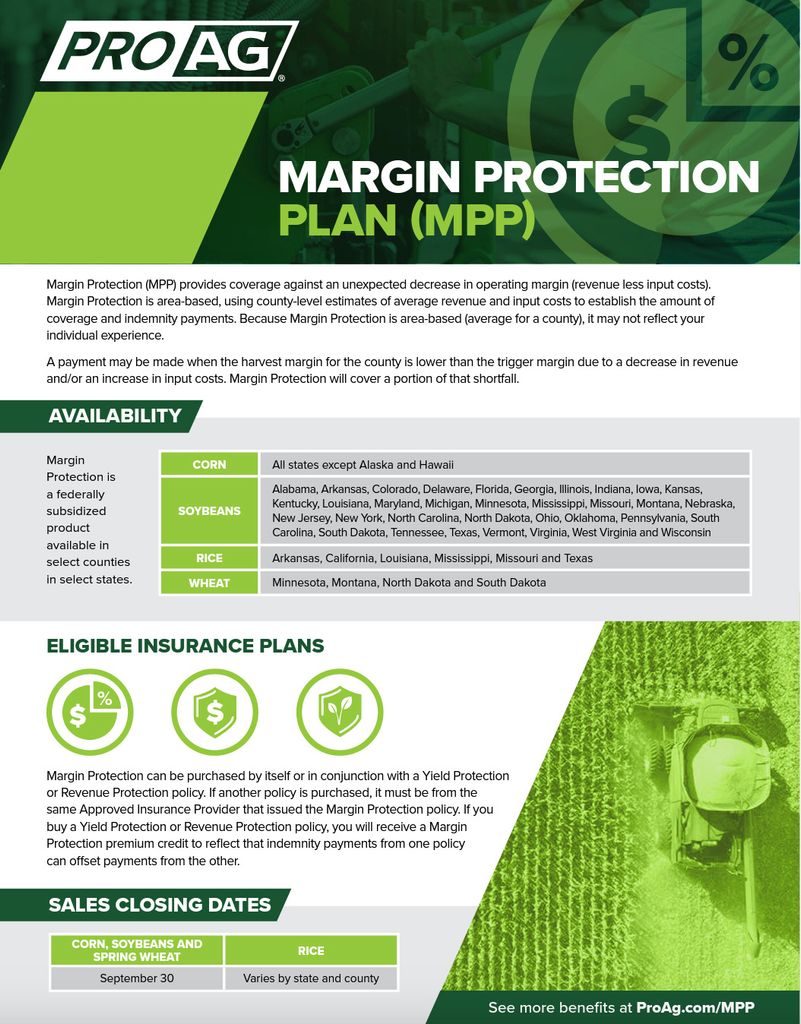 Margin Protection Crop Insurance Plan (MPP insurance) - ProAg